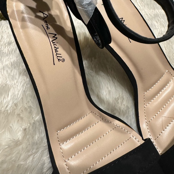 Anne Michelle | Shoes | Very Classy Black Heel By Anne Michelle Ankle ...